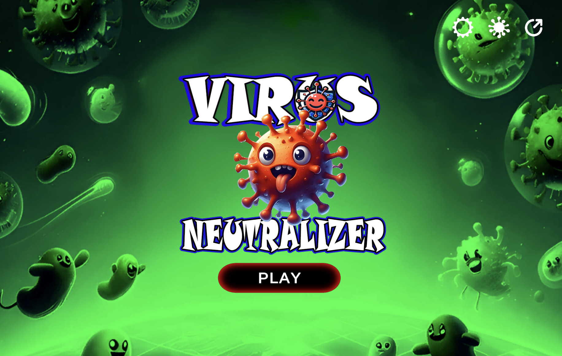 Virus neutralizer online game | Elhan games entertainment